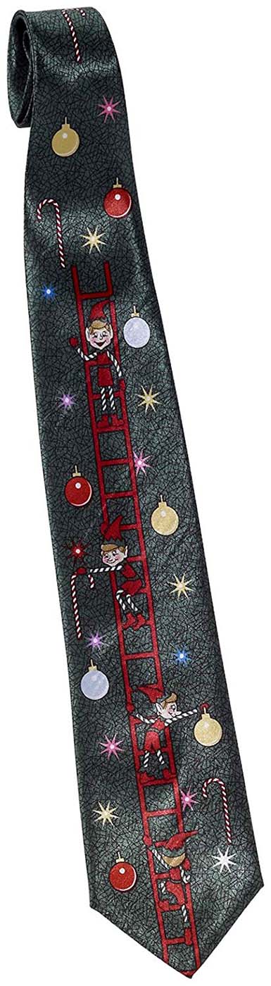 Decorating Elves Adult Christmas Tie – Costume Zoo
