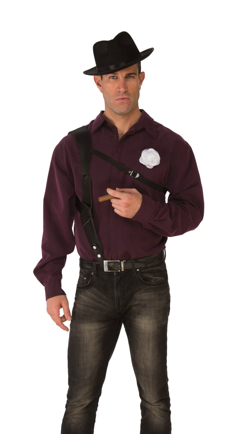 Deluxe Gangster Mobster Mens Costume Kit – Costume Zoo